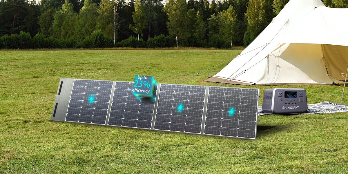 Shinegiant | Sun power | 200W 200-watt monocrystalline solar panel ...